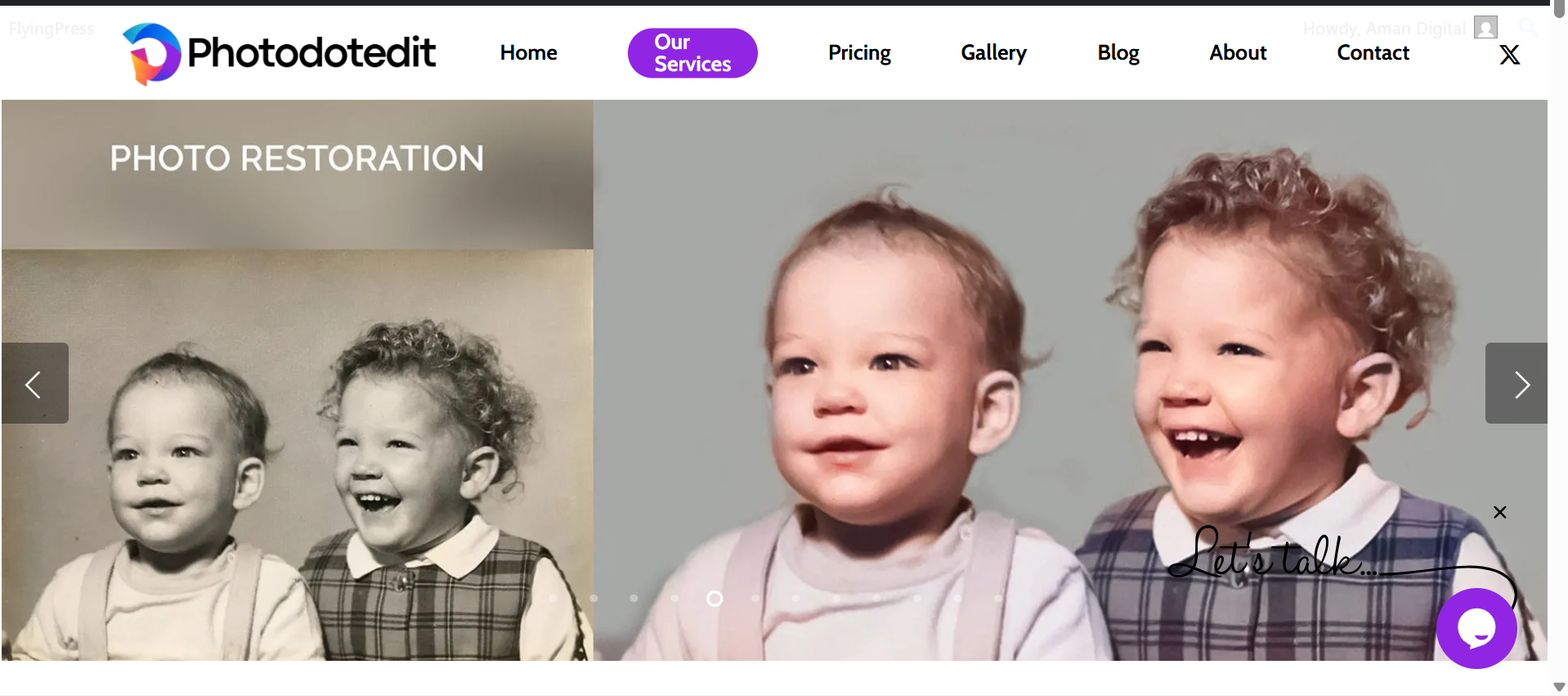 Photo Restoration Services in USA, AUS & UK