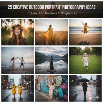 25 Creative Outdoor Portrait Photography Ideas